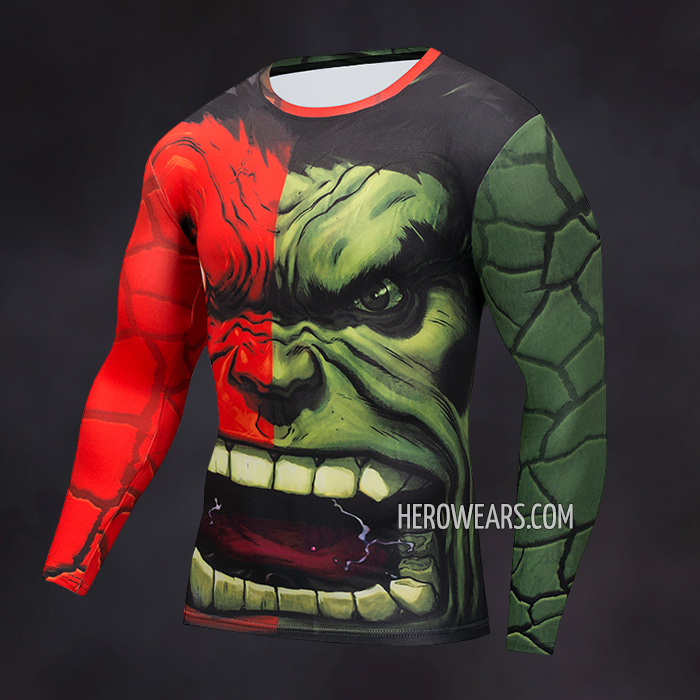 Incredible Hulk Compression Shirts