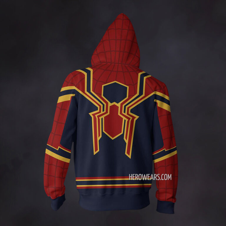 Iron Spider Mk2 Zipper Hoodie - HeroWears.com