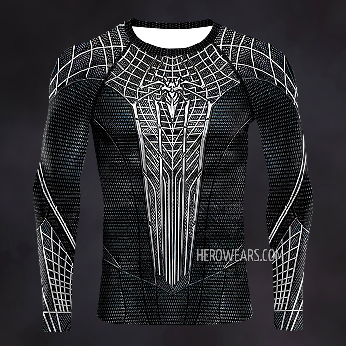 Amazing Spider Man Mk2 Sports Shirt Long Sleeve - HeroWears.com