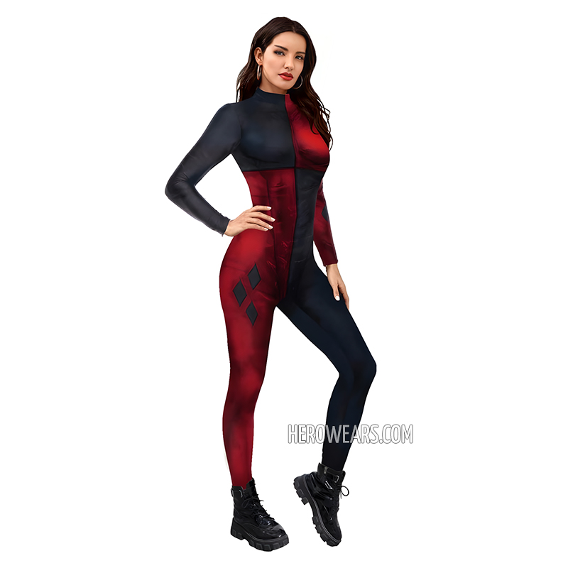 Harley Quinn Mk4 Body Suit - HeroWears.com