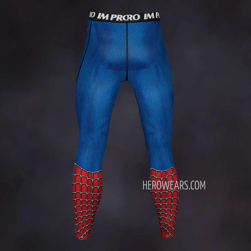 Spider Man Webbed Sports Leggings - HeroWears.com